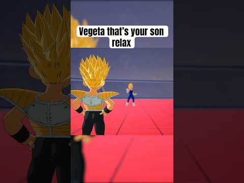 Majin Vegeta Kid Trunks Hidden Interaction Sparking Zero #anime #sparkingzero #dragonball