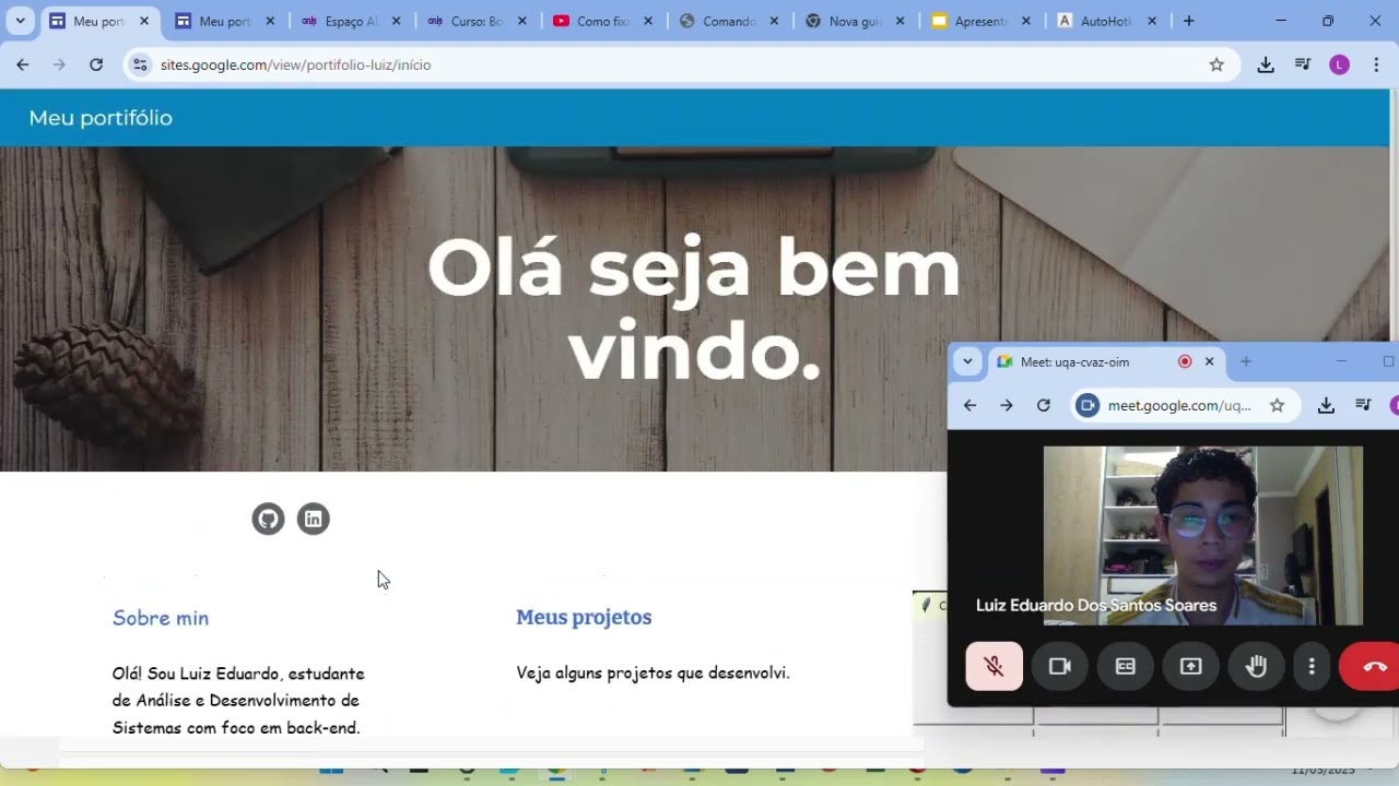 Apresentação do projeto GitHub