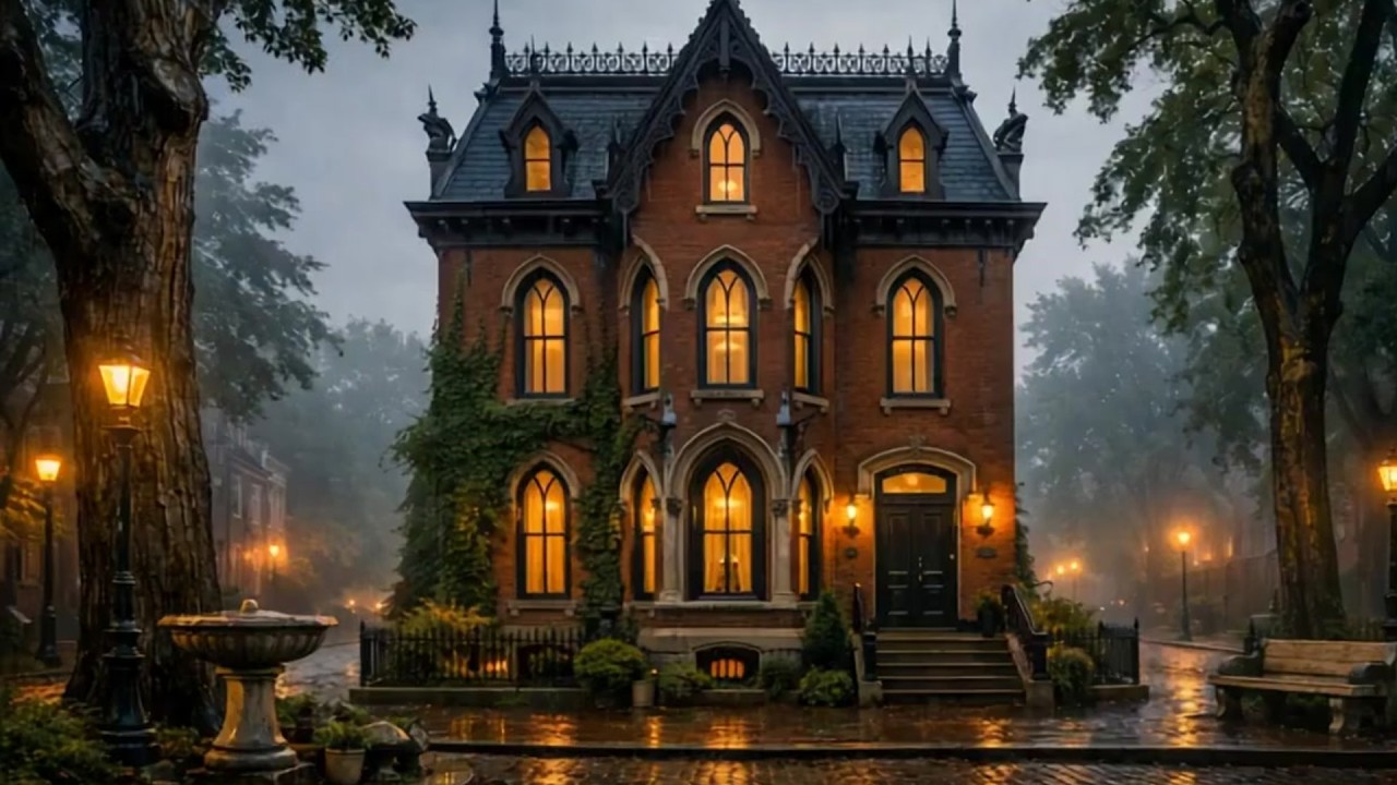 Inside a Victorian Gothic Dream Home 🕯️ | Magical Mansion Interior Tour | Design Inspiration