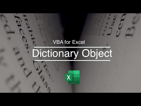Excel VBA Dictionary Object, It's Great :)