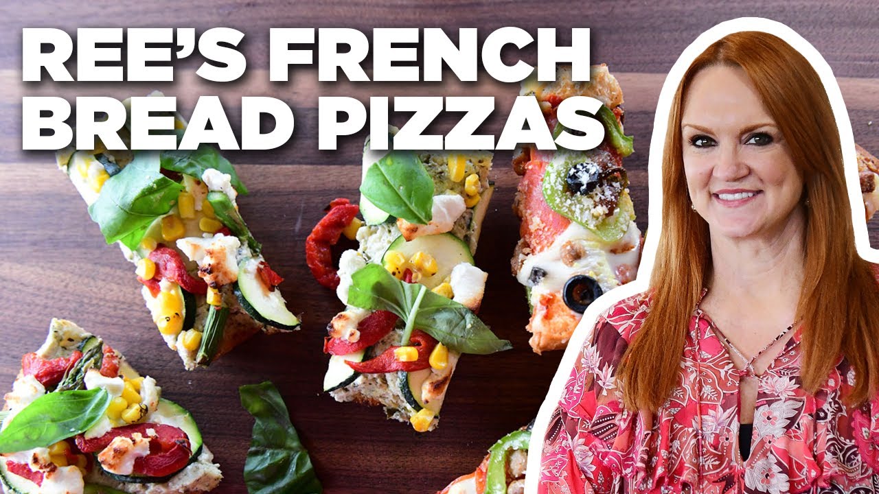 Ree Drummond's French Bread Pizzas | The Pioneer Woman | Food Network