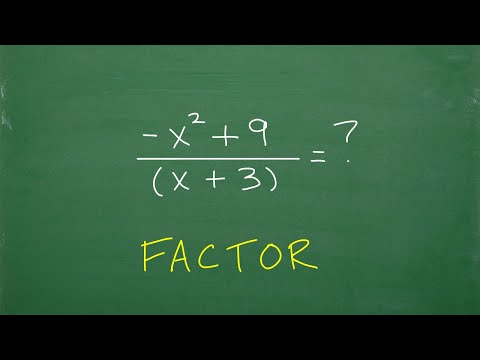 You MUST know how to Factor out – 1 (an example)