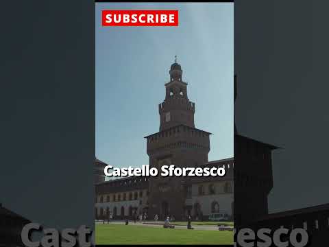 Castello Sforzesco - 14th century built castle tells us the history of Milan #castellosforzesco