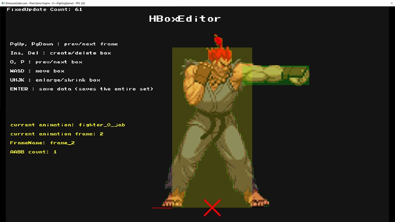 Rewriting the HitBox Editor - Indie GameDev C++