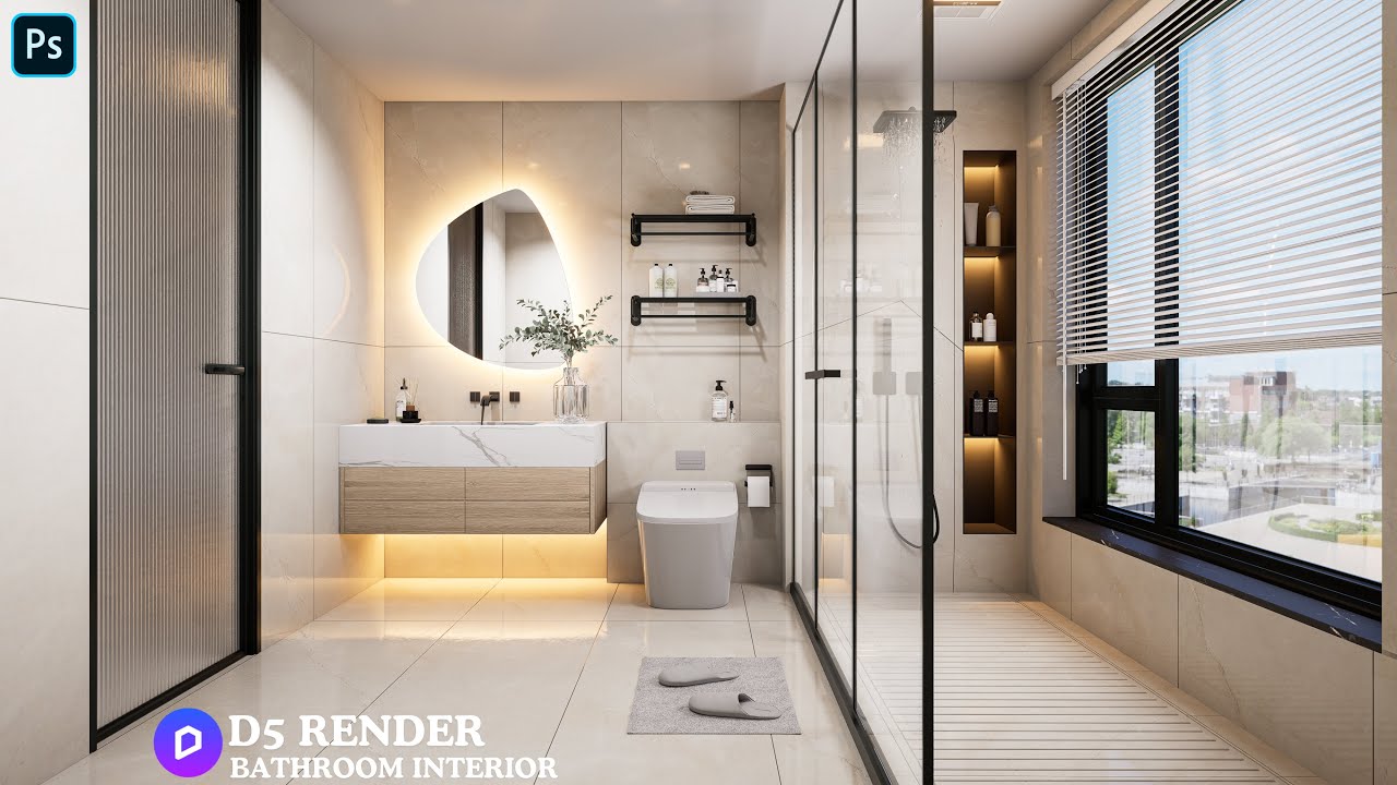 Realistic Interior Rendering in D5 Render | Complete Tutorial for Beginners