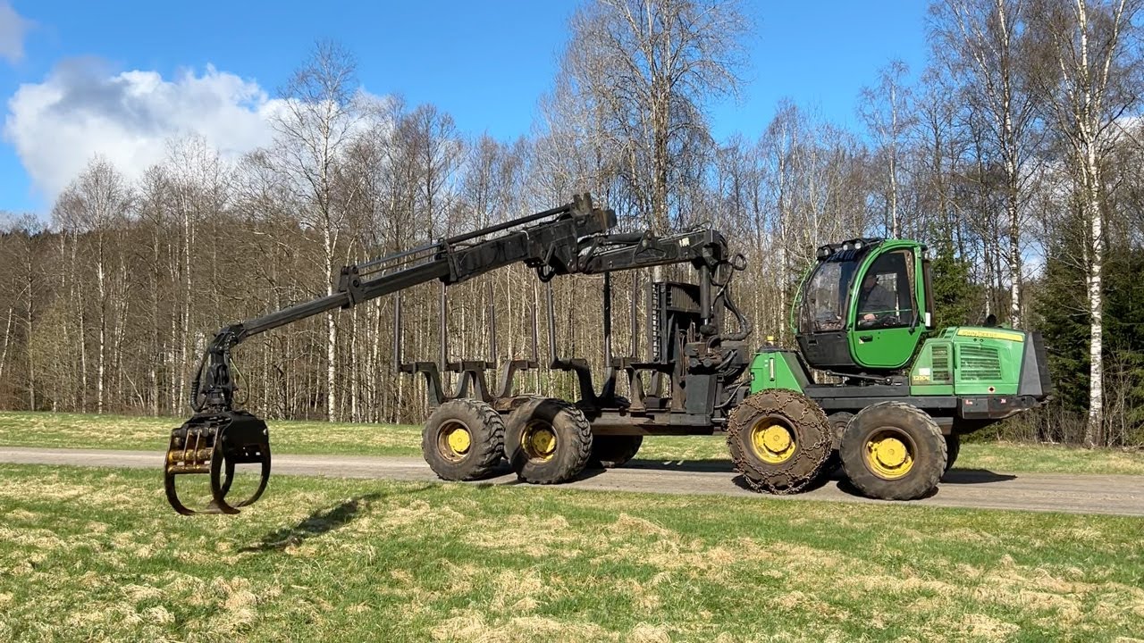 Skotare John Deere 1210E, Falkenberg, Klaravik auktioner