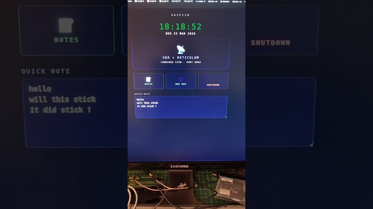 Github Release of my Raspberry Pi Zero Portable Reticulum Box Software