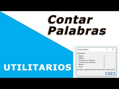 Contador de palabras en WORD | Planeta Buhoos