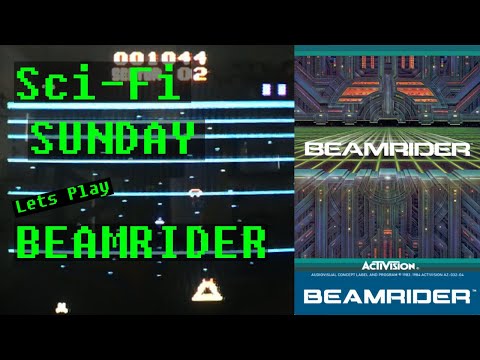 Sci-Fi SUNDAY! Let's play BEAMRIDER (Atari 2600)