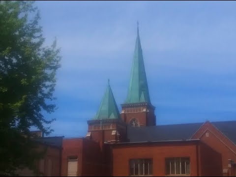 Church photography of spires