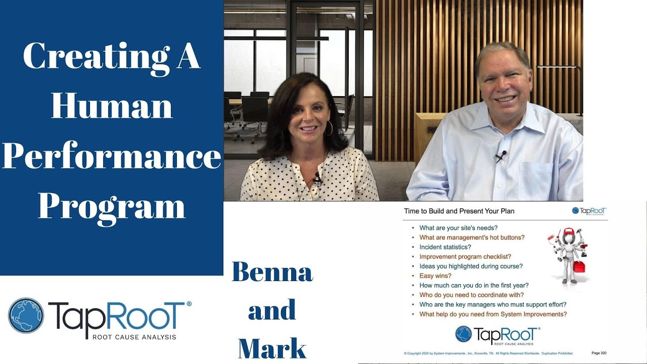 Creating a Human Performance Improvement Program (2020)
