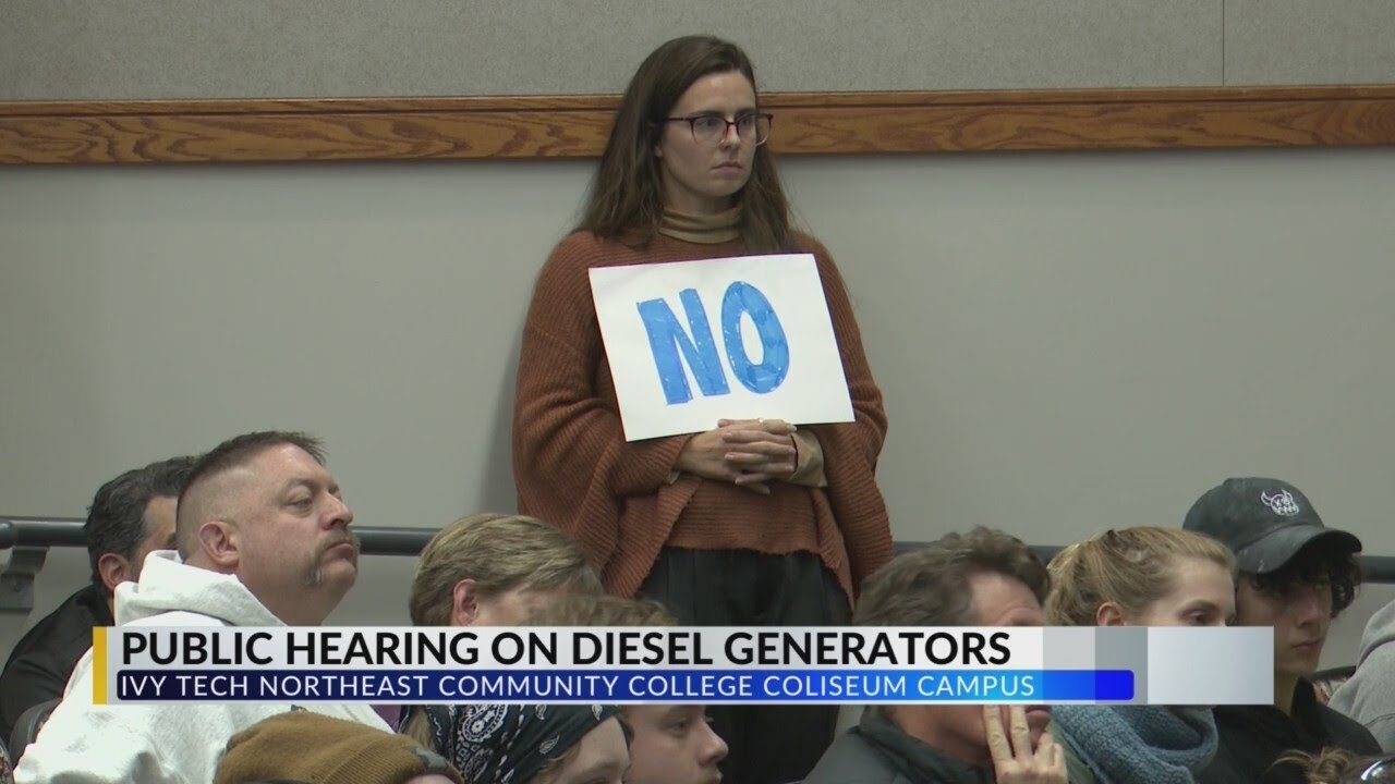 Public hearing on Google data center draws large crowd