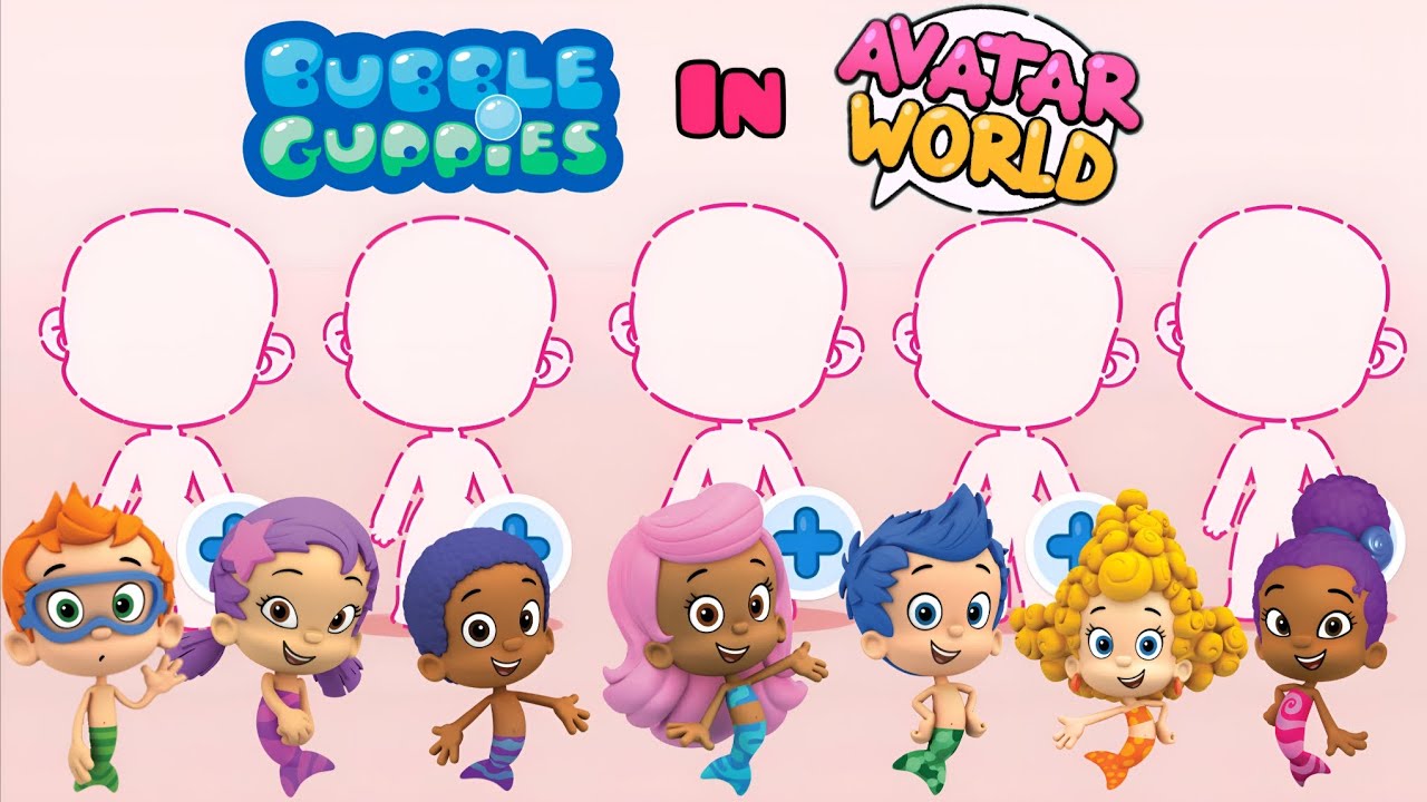 How To Make Bubble Guppies 🧜🏻‍♀️🫧 characters in Avatar World!! #avatarworld #bubbleguppies #video 