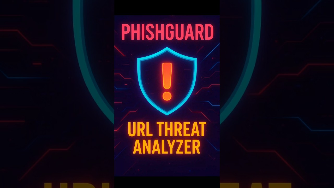 🚨 Spot Phishing Sites FAST! 🛡️ Real-time URL Analyzer – Protect Yourself in Seconds! #FuzzuTech