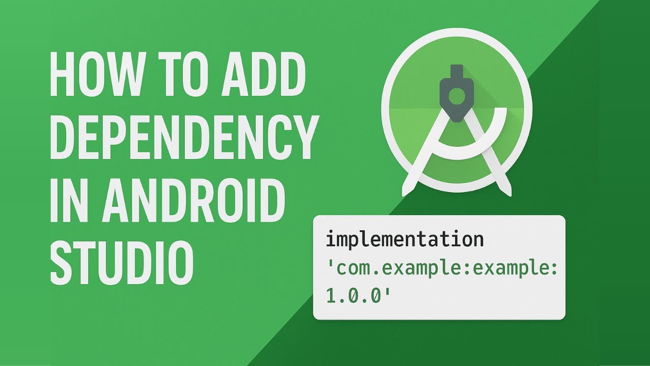 How to add dependency in android studio? | Android Gradle Dependencies