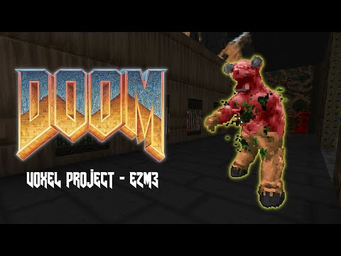Doom Voxel Preview - E2M3 - Refinery