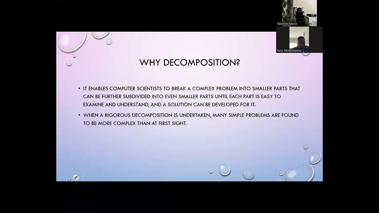 Introduction to algorithm design and problem solving