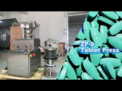 ZP 9 Small Roratry Tablet Press Machine Tablet Pill Press Making Machine-Grand Machinery