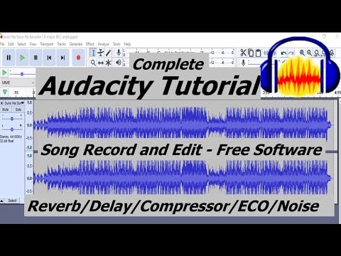 Audacity Tutorial | Record & Edit Audio | Audacity में Professional Audio Edit करना सीखें | Hindi