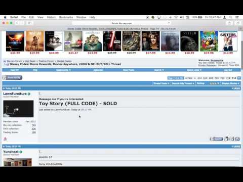 Buy cheap UV Movies & TV Shows or iTunes for Vudu Disney FandangoNow or Googleplay