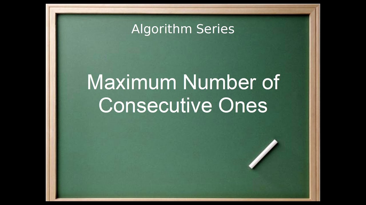 Maximum Consecutive Ones Solution in Python | Leetcode 485