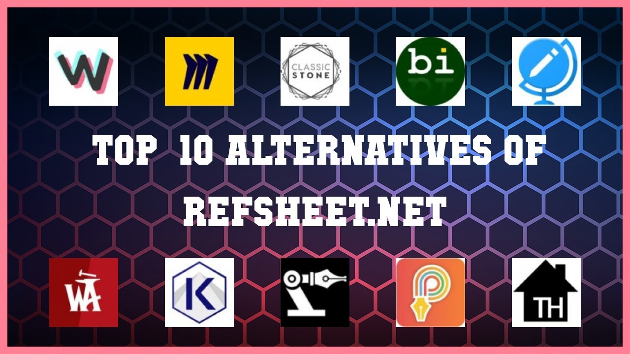 Refsheet.net | Top 13 Alternatives of Refsheet.net