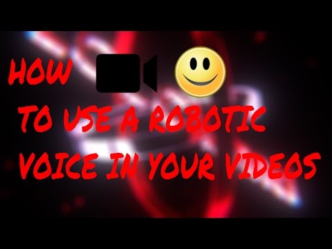 HOW TO USE ROBOTIC VOICES FOR VIDEOS ON YOUTUBE || LINK IS DOWN THERE