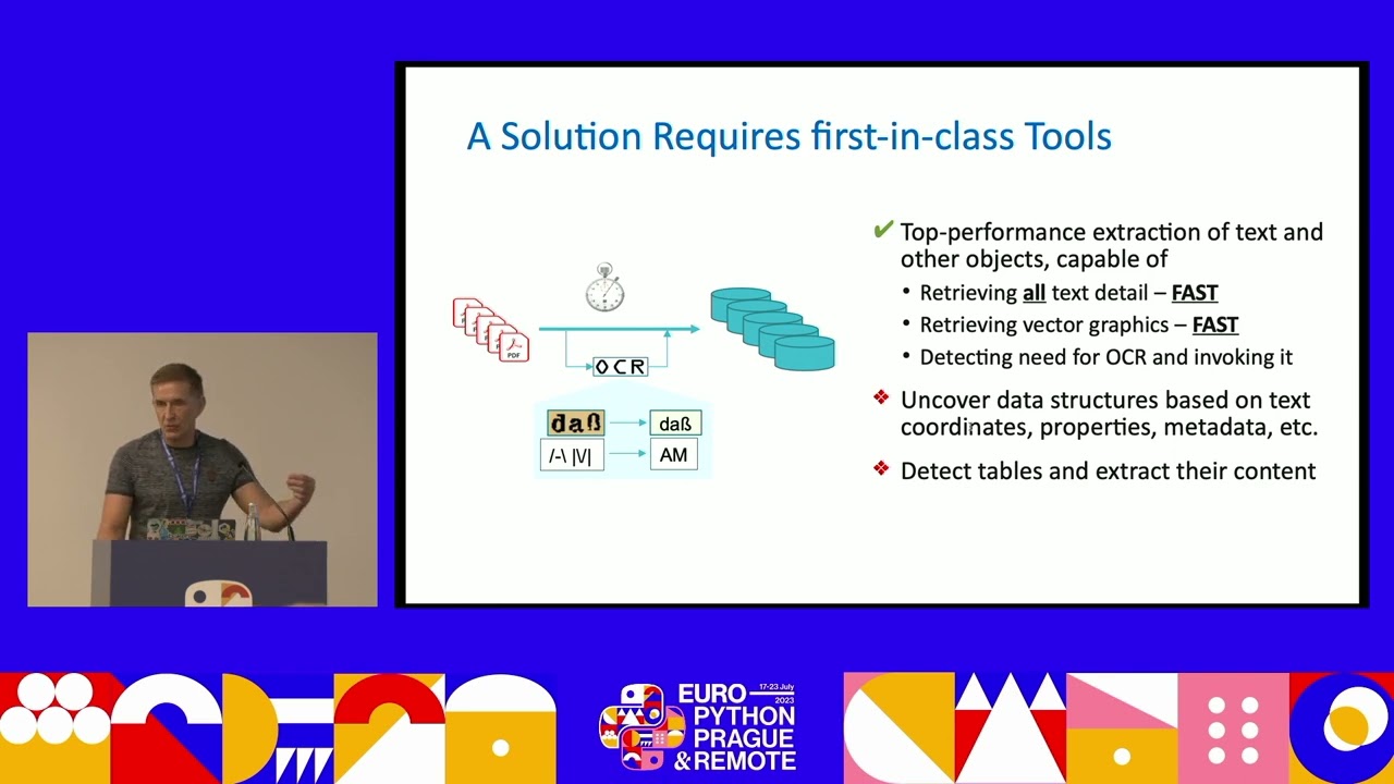 High Volume PDF Text Extraction using Python Open-Source Tools — Harald Lieder