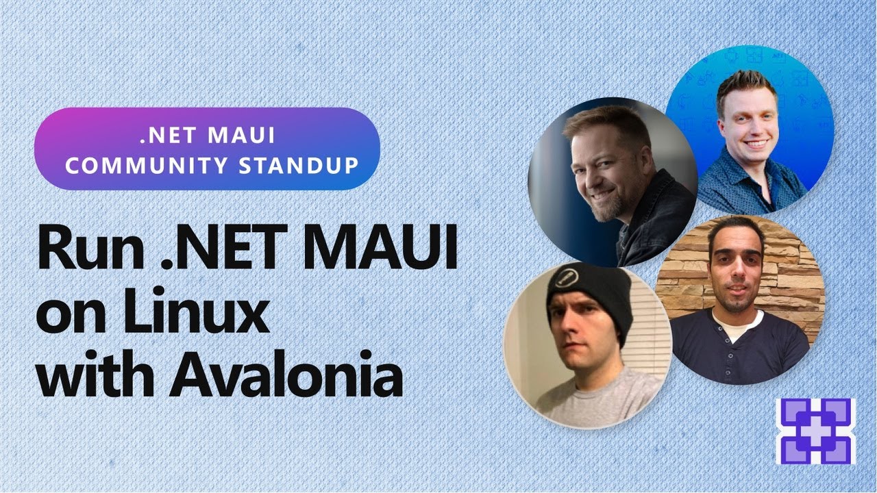 .NET MAUI Community Standup - Run .NET MAUI on Linux with Avalonia