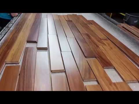 3 1/4" x 3/4" Brazilian Teak Solid Builder Grade (Natural Grade)