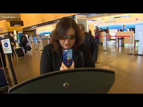 New app helps blind navigate Sea-Tac Airport
