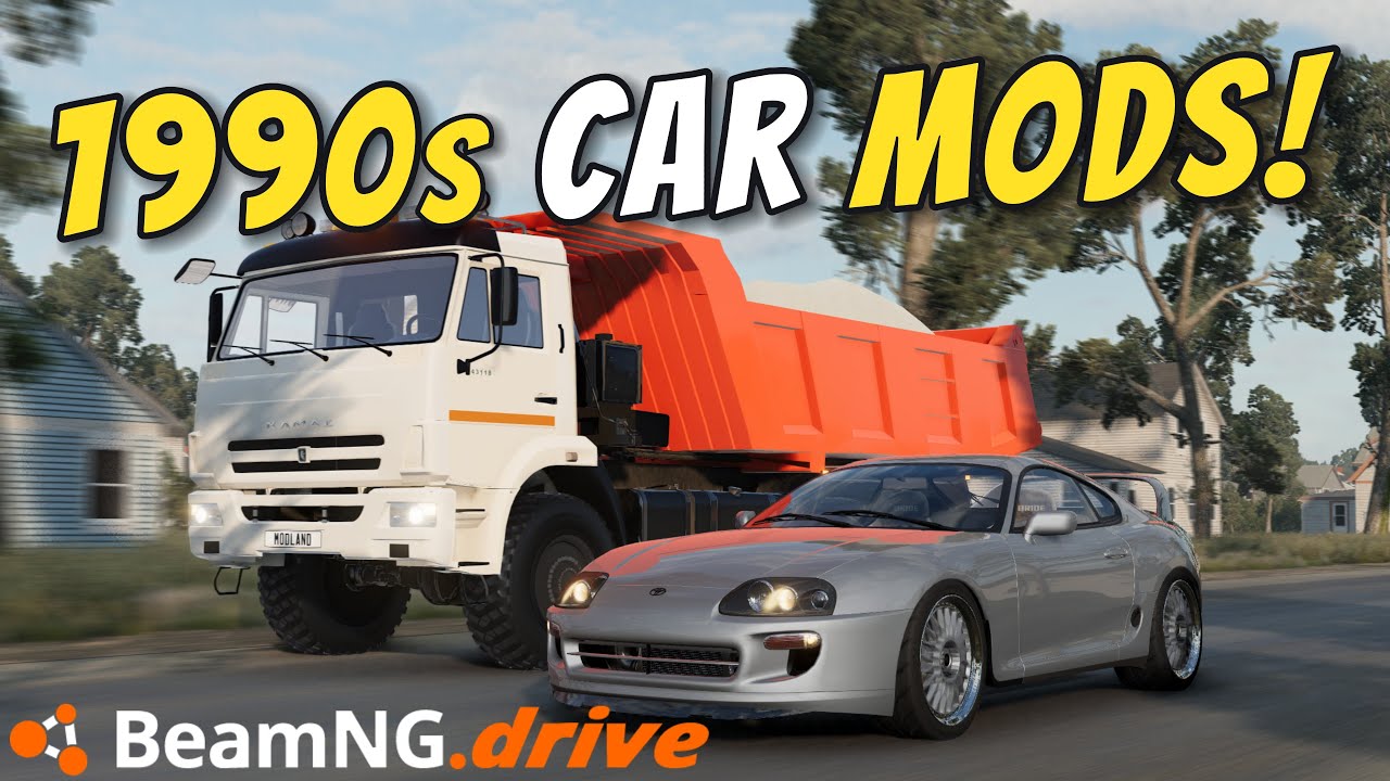 Best 90s Car Mods for BeamNG Drive