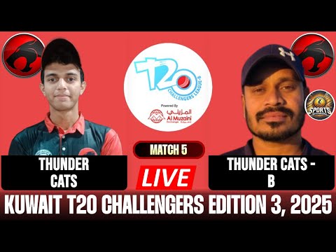 Thunder Cats - B vs Thunder Cats Live Cricket