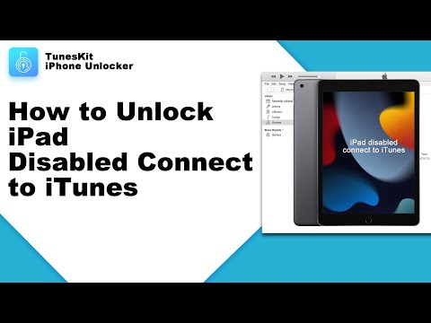 How to Unlock iPad is Disabled Connect to iTunes