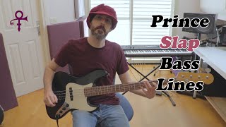 Prince - Slap Bass Lines (Notes + Tabs) by Ido Gonen แผ่น