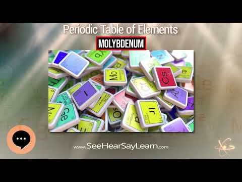 Molybdenum 🔬⚛️🔬 Periodic Table of Elements Series 🔬⚛️🔬