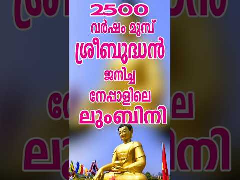 ബുദ്ധൻ ഹിന്ദുവിരുദ്ധനോ? വേദ വിരുദ്ധനോ? Lumbini, Nepal: The Sacred Birthplace of Buddha. #shorts
