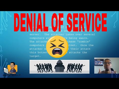 DOS VS DDOS |Denial of service | Security+