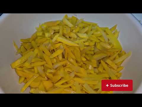 How to prepare olluquito with chicken #cooking #delicious