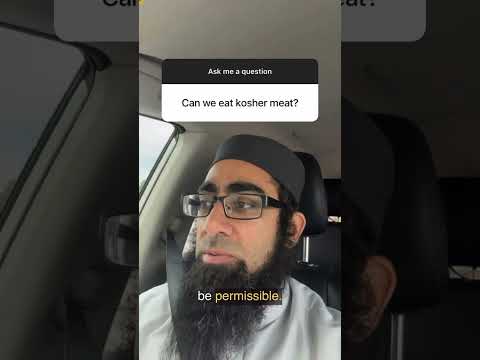 can we eat kosher meat?