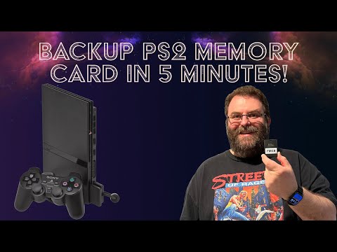 How to backup PS2 memory card saves quickly!