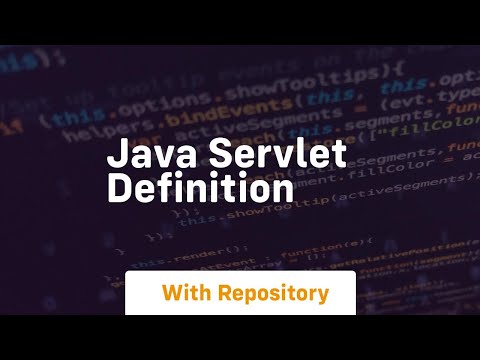 java servlet definition