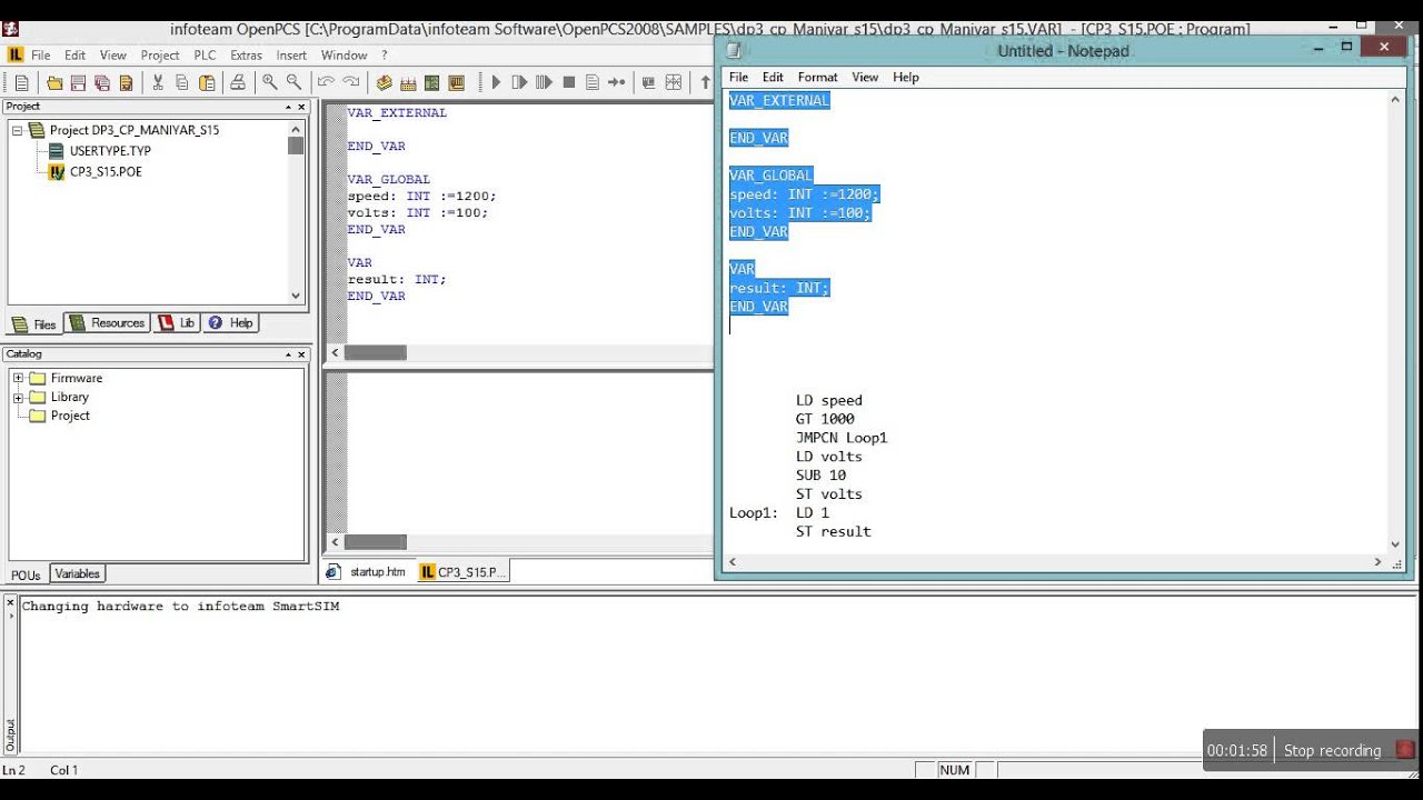 control Programming dp3