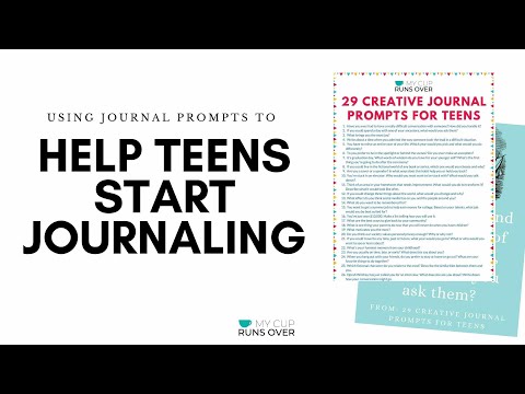 Journal Prompts for Teens: What They Are and Why To Use Them