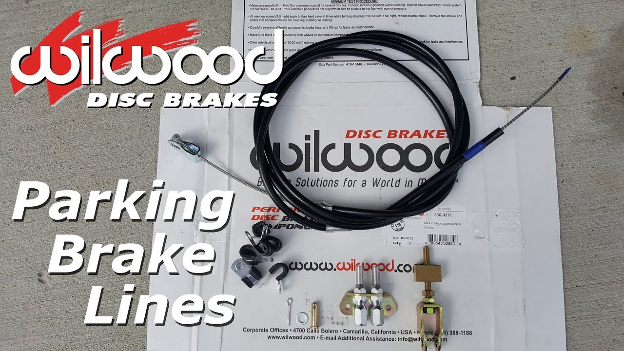 Wilwood Universal Parking Brake Installation