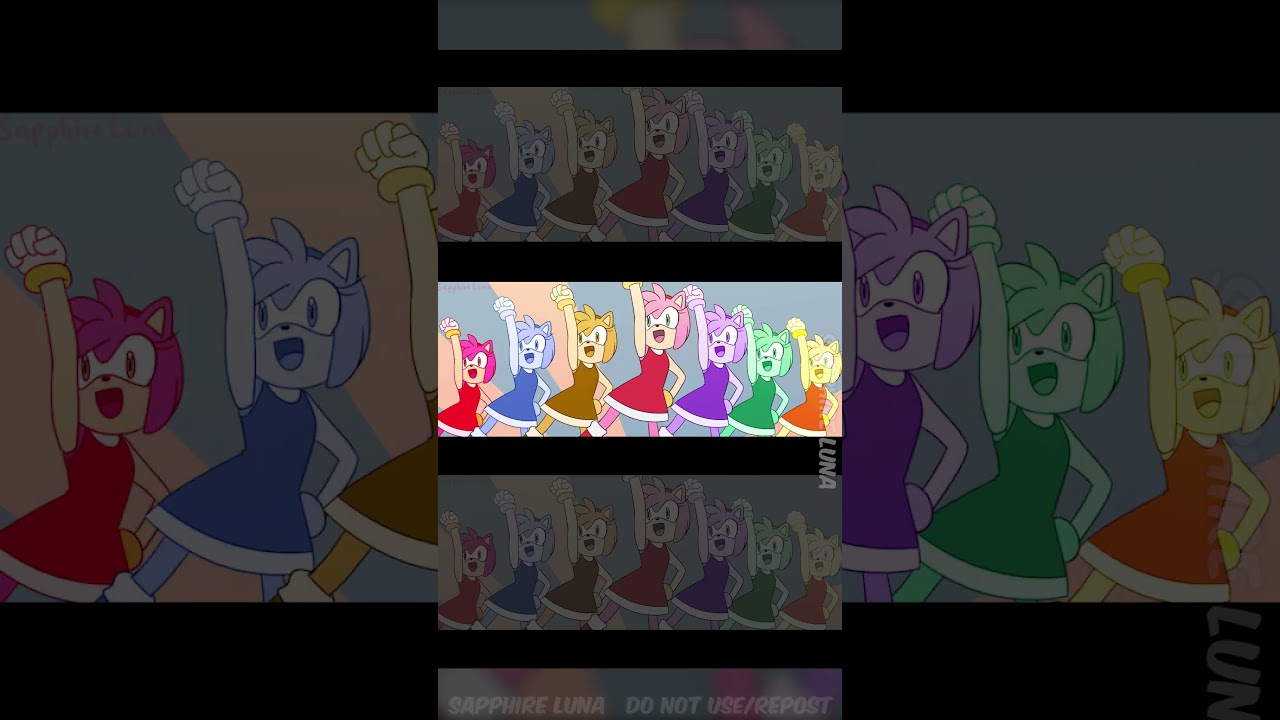 Kekka Orai - Sonic ver. #mha #amyrose #sapphireluna