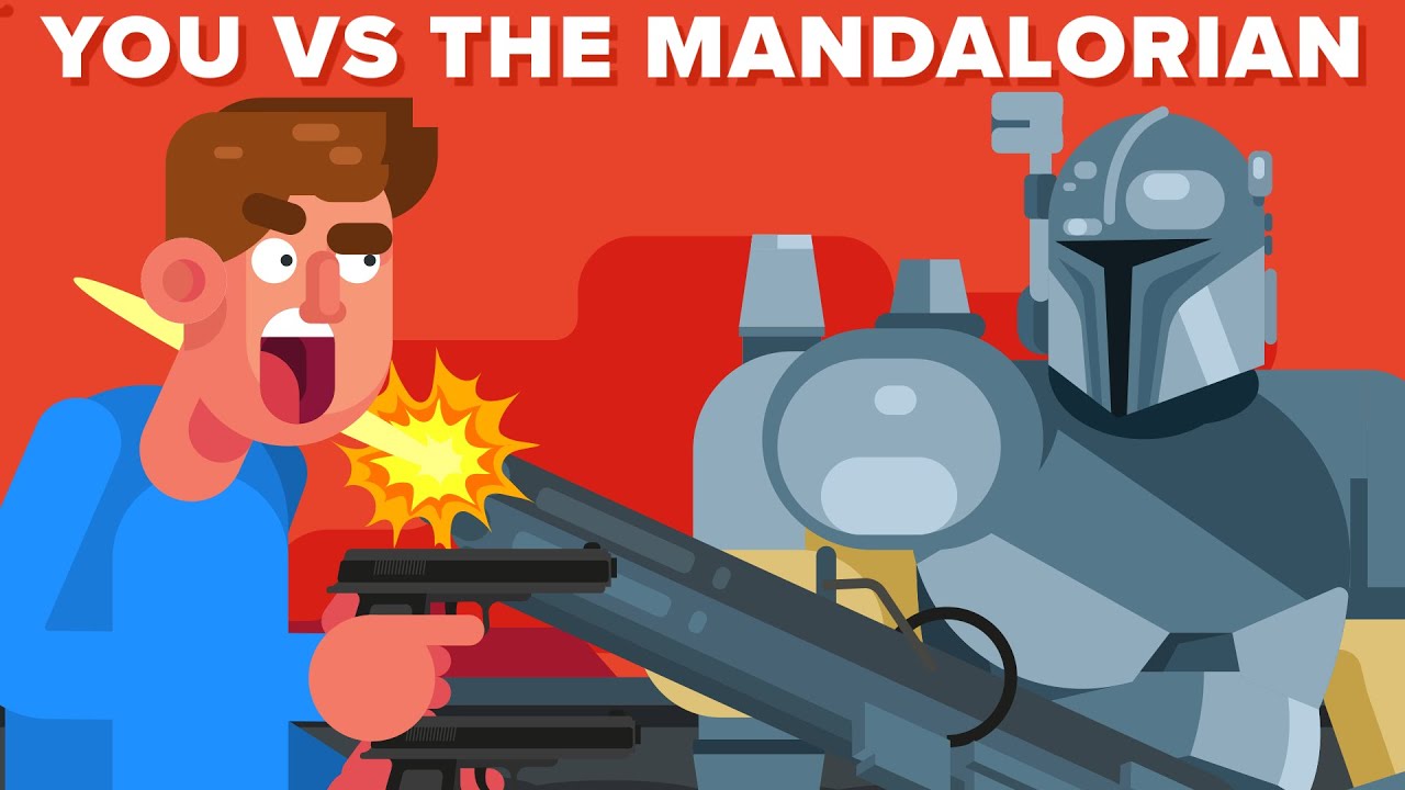 YOU vs THE MANDALORIAN - Who Would Win (Disney + Star Wars)