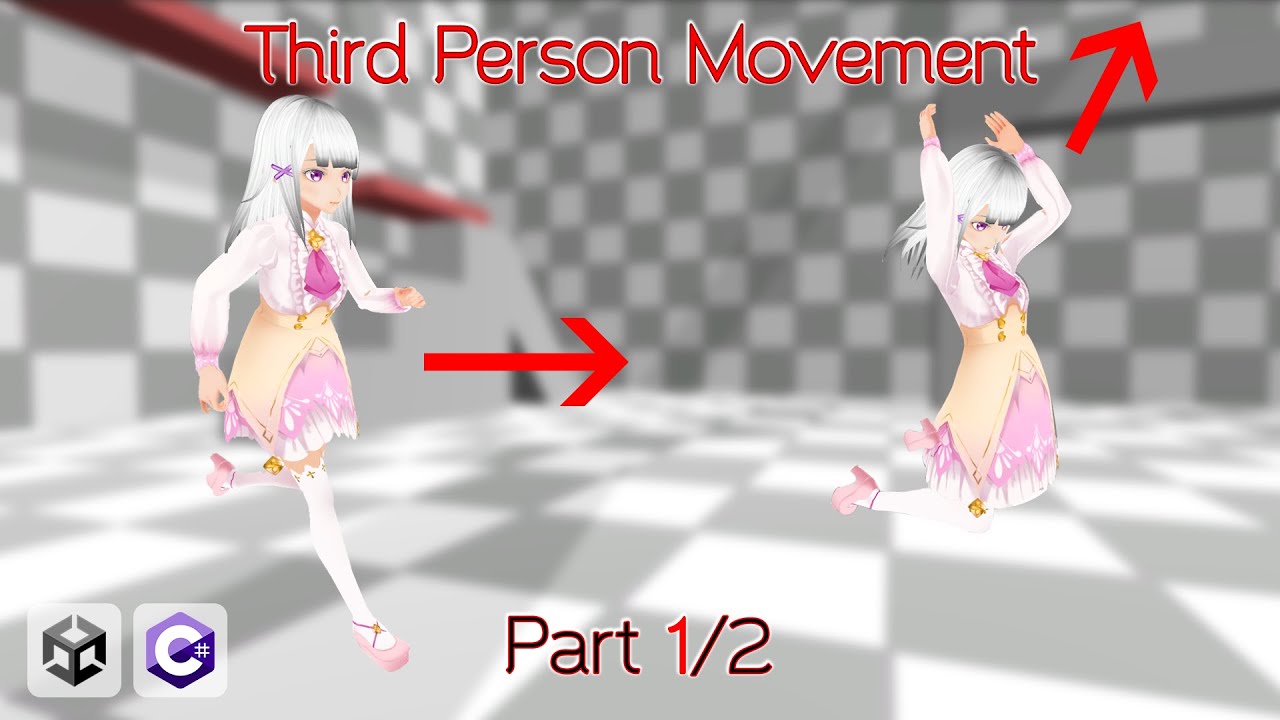 Third Person Movement - Player Movement - Part 1/2 - Unity Tutorial
