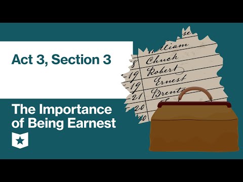The Importance of Being Earnest Study Guide | Course Hero