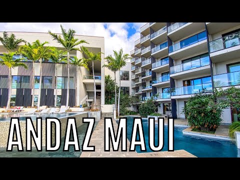 🌴 Andaz Maui at Wailea Resort Room Tour | 1 King Bed Partial Ocean View by Hyatt 🌊 Hawaii Hotel